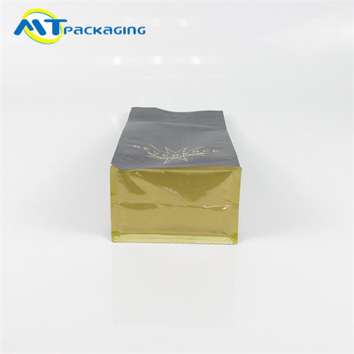 Self Supporting Flat Bottom Pouch Moisture Proof For Coffee Beans