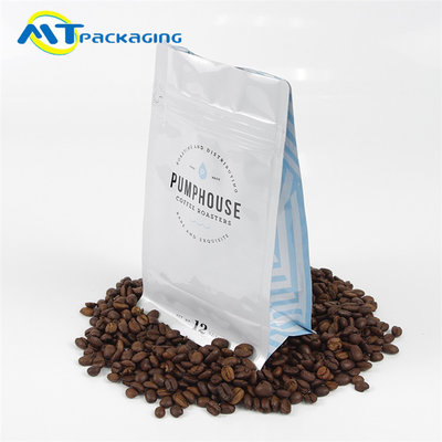Multi Color Flat Bottom Pouch Long Storage Time For Nut Packaging