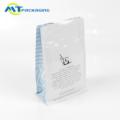 Multi Color Flat Bottom Pouch Long Storage Time For Nut Packaging