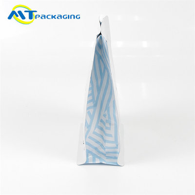 Multi Color Flat Bottom Pouch Long Storage Time For Nut Packaging