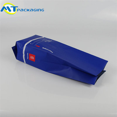 Light Weight Stand Up Gusseted Bags , Beautiful Printing Food Grade Bags