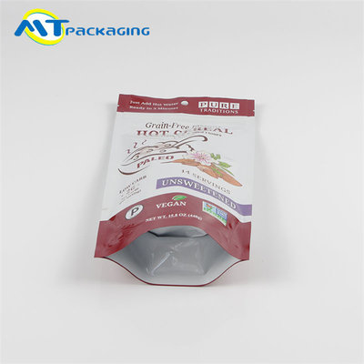 Laminated Material	Stand Up Gusseted Pouch For Nut And Seed Flours Packing