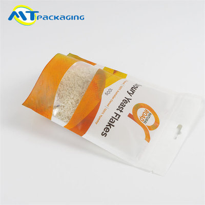 Easy To Display Nut Packaging Bags SGS Certification Customized Size