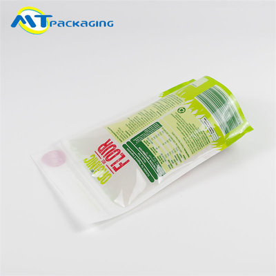 Moisture Proof Snack Packaging Bags Customized Thickness For Rice Flour