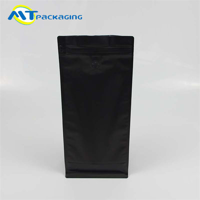 Eight-side coffee packing bag self-sealing custom printing with your logo