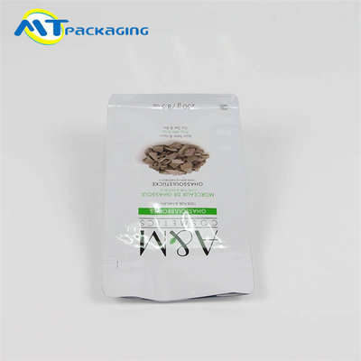 Eight-side packing bag self-sealing custom printing with your logo