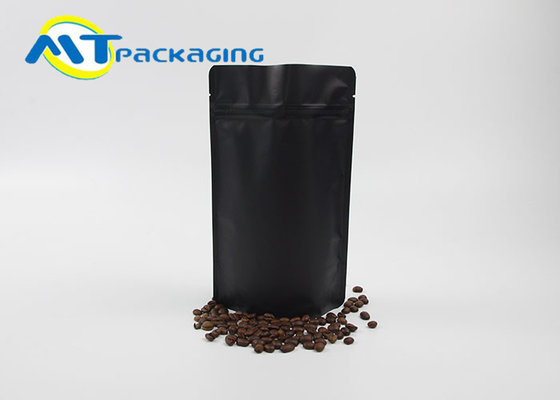 Multi Color Stand Up Coffee Bags Customized Logo With 150x230x90 MM Size