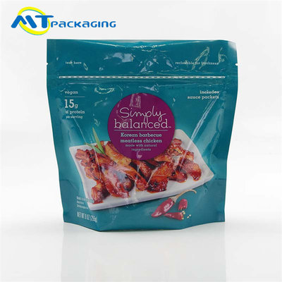 Oxygen Isolation Stand Up Gusseted Pouch Laminated Material For Spices
