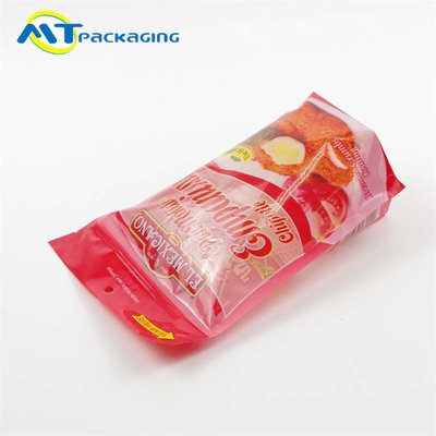 Beautiful Printing Stand Up Gusseted Pouch Anti Leakage For Breading Packaging