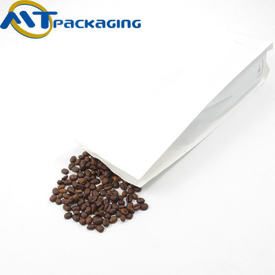 Top Open Quad Seal Pouch Easy To Carry With Milky White PE Material