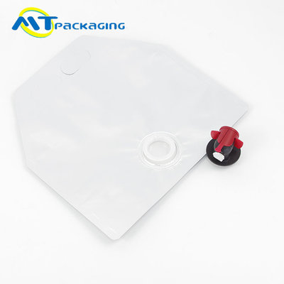 5L Self Supporting Stand Up Pouch Packaging For Wine