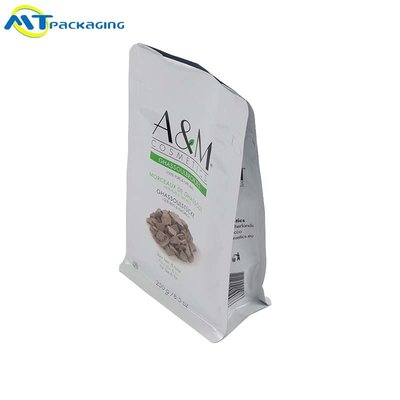 Eight-side packing bag self-sealing custom printing with your logo