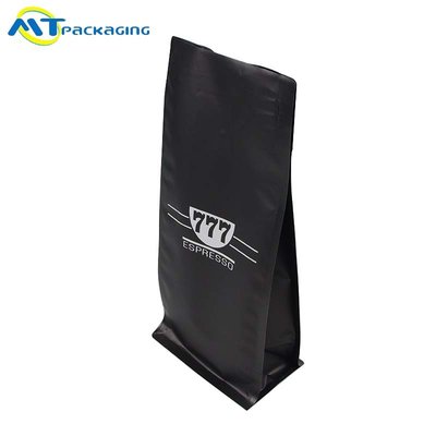 Eight-side coffee packing bag self-sealing custom printing with your logo