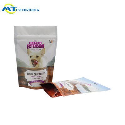 Gravure Printing Pet Food Pouches  , Custom Printed Food Packaging Bags