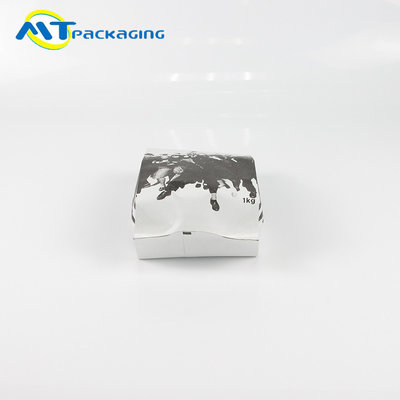 Reusable Flat Bottom Gusset Bags Stand Up Coffee Bags Large Capacity Laminated Material