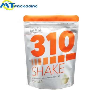 Laminated Material Zipper Snack Packaging Bags Heat Seal Gravure Printing