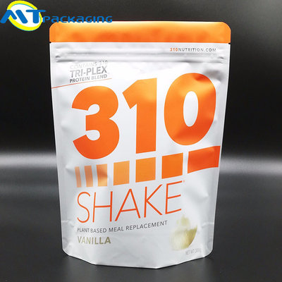 Laminated Material Zipper Snack Packaging Bags Heat Seal Gravure Printing