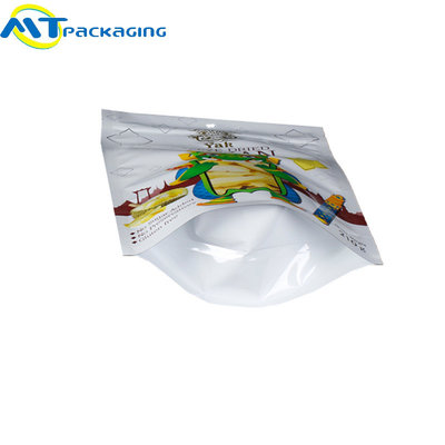 Zipper Nut Packaging Bags Air Proof Customized Size For Dry Food ISO9001
