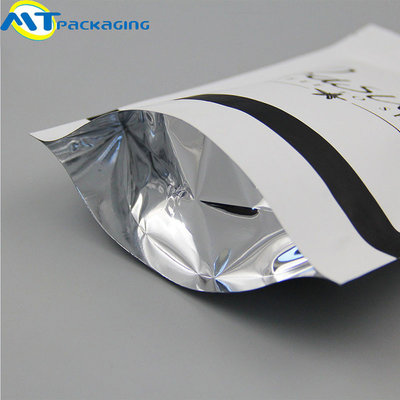 Self Sealing Zipper Coffee Packaging Bags Moisture Proof Customized Logo Printing