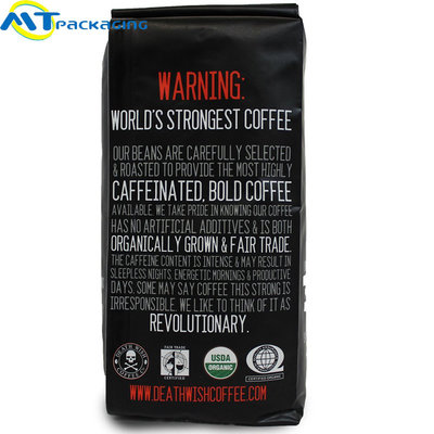 Moisture Proof Sealed Coffee Bags Laminated Material With Large Capacity