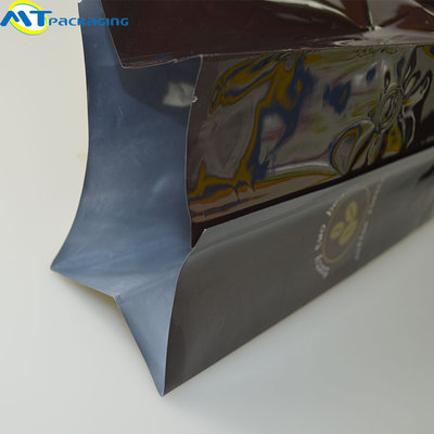 Moisture Proof Custom Coffee Bags , 1000G Back Seal Aluminum Foil Bag