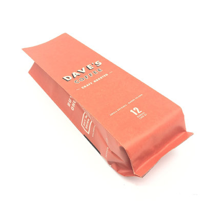 Food Grade Side Gusset Pouch With One Way Exhaust Valve Color Optional