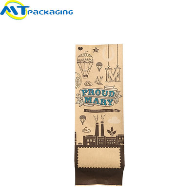 Reusable Back Seal Side Gusset Pouch , Large Capacity Stand Up Coffee Bags