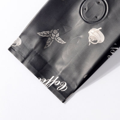 Auminum Foil Plastic Side Gusset Coffee Packaging Bags Customized Size Moisture Proof