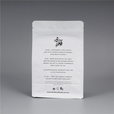 Waterproof Flat Bottom Pouch Convenient Storage Customized Thickness Gravure Printing