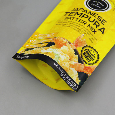 Reusable Stand Up Gusseted Pouch For Food Aluminum Foil Zip Seal Pouches