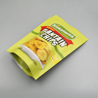 Customized Stand Up Resealable Pouch Independent Fruit Dry Food Packaging Bags