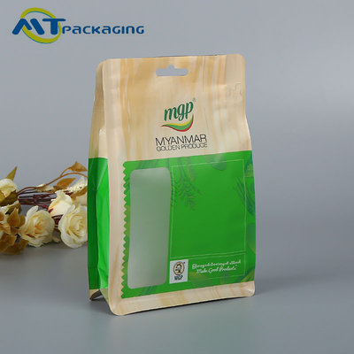 Waterproof Flat Bottom Plastic Bags Convenient Storage Customized Thickness