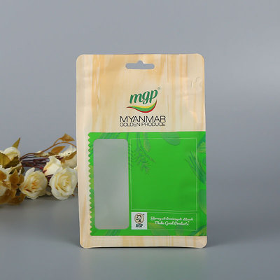 Waterproof Flat Bottom Plastic Bags Convenient Storage Customized Thickness