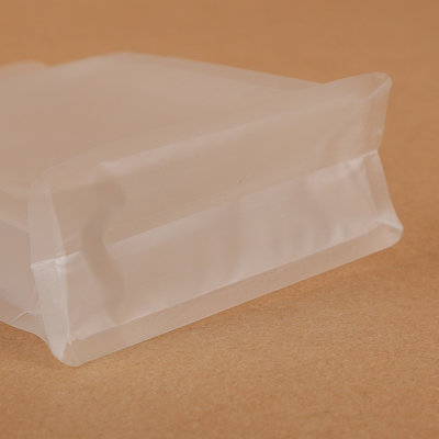 Gravure Printing Nut Packaging Bags Customized Flat Bottom Pouch For Nut