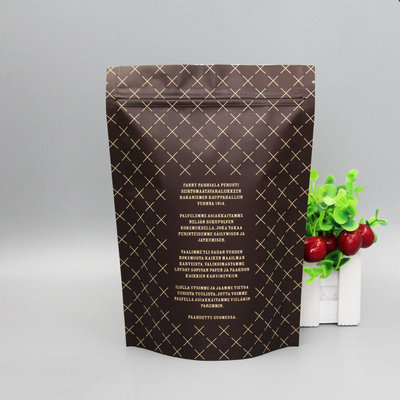 Snack k Foil Bag Pouches Independent Coffee Packaging Bags Customized Size
