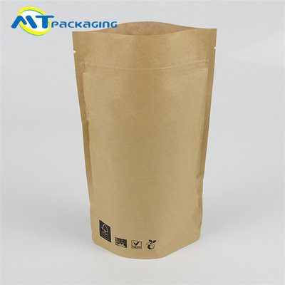 Gravure Printing Biodegradable Food Packaging Bags Customized Size For Coffee