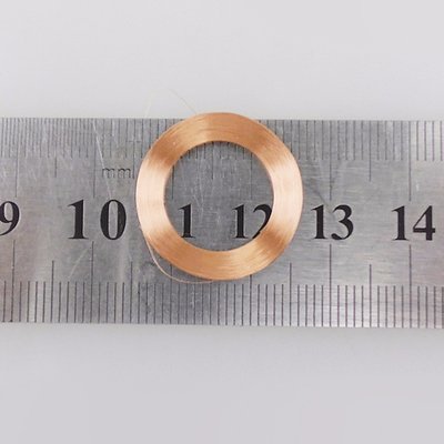 custom 125khz RFID Antenna Coil for RFID Card magnetic wire flat copper coil/air core coil