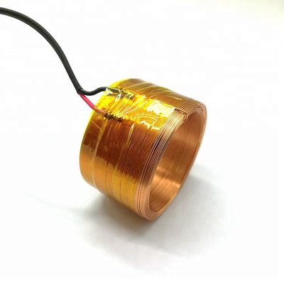 custom copper coil inductance coil jc copper coil with lead wire for electronic toy