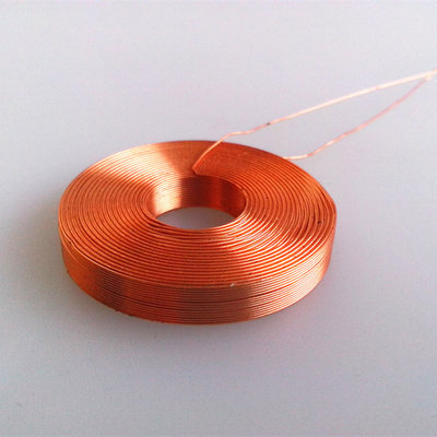 custom access control machine application self bonded Enameled copper air coil inductor coil