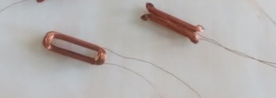 custom Motor coil with self bonding wire for electro-optical scanners copper coil hollow copper coil