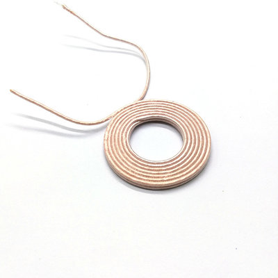 Custom  Silk Cover Copper Wire wireless power coil Qi Charging Coil phone coils For Wireless Charger