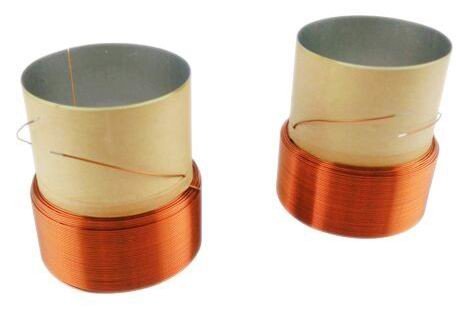 custom voice coil speaker voice coil edge wound voice coil inductance coil bobbin coil