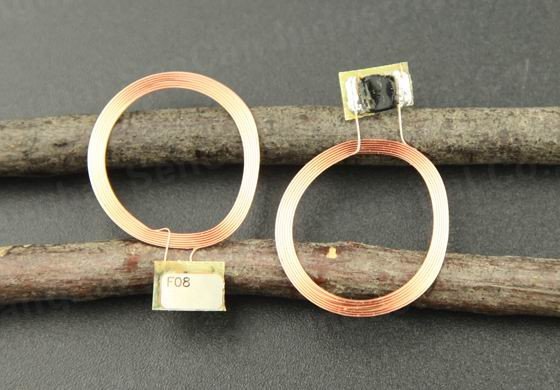 Custom plastic antenna coil rfid coil with TK4100 chip cob coil