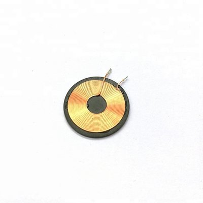 Custom Bifilar Copper Wire Winding Inductor Coil Qi coil Transmitter Coil with Ferrite WPC coil