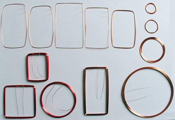 Custom RFID Coil Copper Wire / Flat Wire/ Copper Coil / Antenna Coil Inductor coil electromagnetic coil/RFID coil