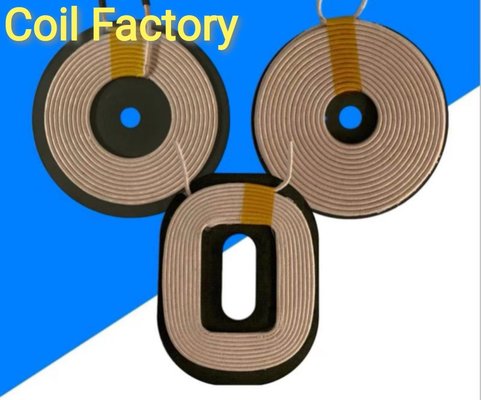 Custom Qi coil Transmitter coil  Wireless charging coil  for cell phone