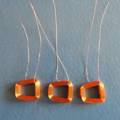 custom Insulated Flat Inductor Coil in Sensor Mirror oval coil multi-coil Self-Supporting Coils flat wire coil toy coil