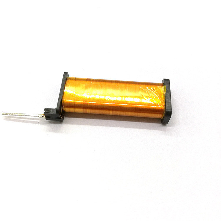 Custom Magnetic Electric Copper Wire Inductor 1 Pin Plastic Bobbin Coil full wound coil