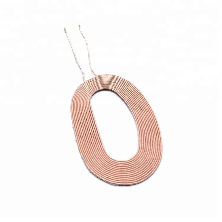 Custom USTC Insulated Copper Litz Wire Winding Inductor Qi Charging Coil  Litz Wire copper coil