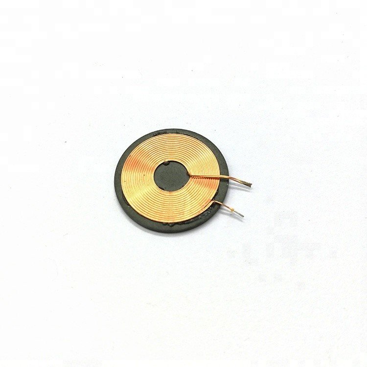 Custom Bifilar Copper Wire Winding Inductor Coil Qi coil Transmitter Coil with Ferrite WPC coil